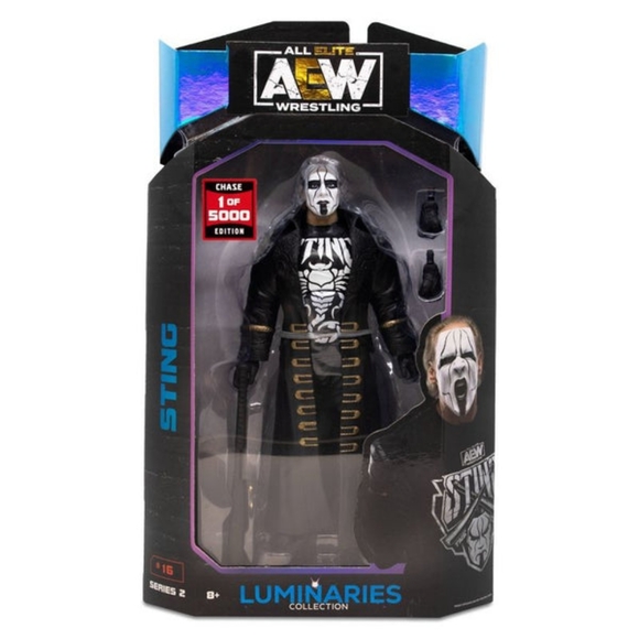 WWE | Toys | 222 Aew Jazwares Unmatched Collection Series 2 6 Sting Chase Edition 5000 | Poshmark